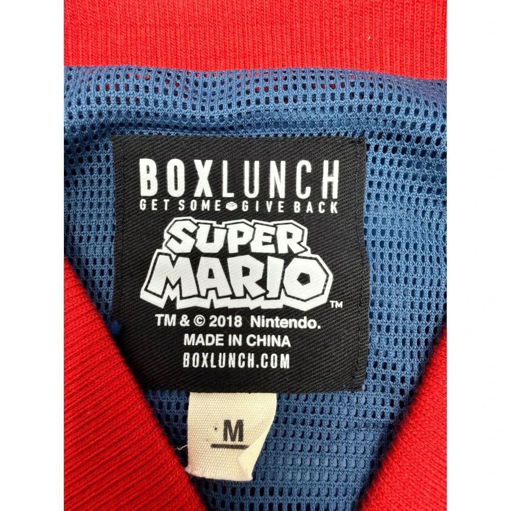 Boxlunch | Jackets & Coats | Nintendo Super Mario Bros Bomber Jacket ...